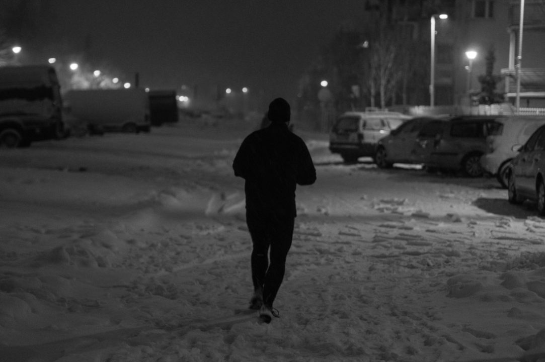 Winter evening in Toruń | Anna Rusiłko